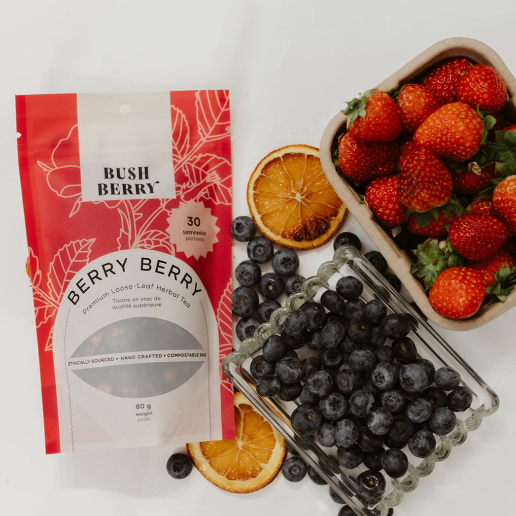 Berry Berry Tea | Organic Loose Leaf Tea from Nakusp BC – Bush Berry