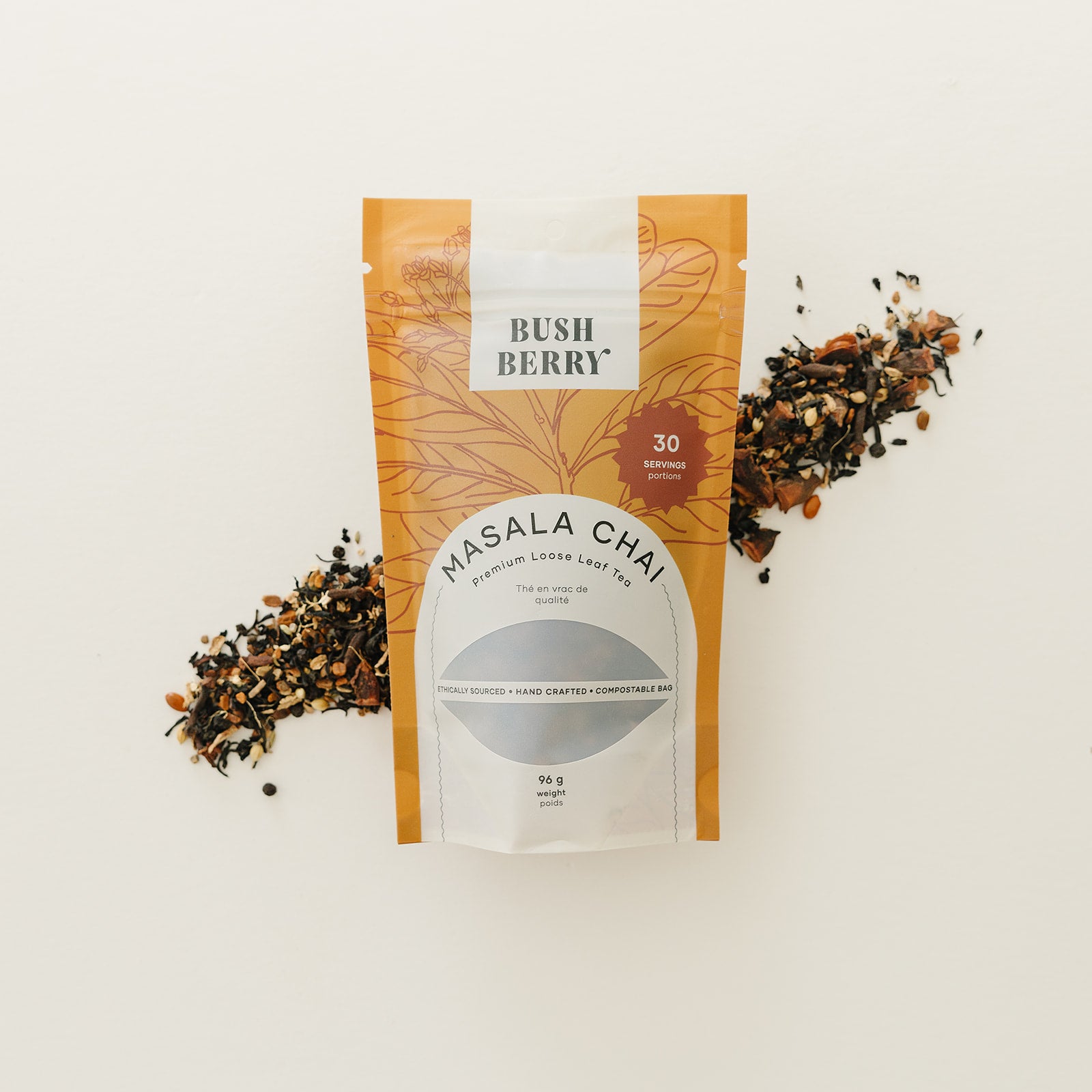 Organic Masala Chai Tea – Bush Berry